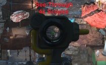 See-Through Combat Scopes - 4x Magnification - Fallout 4 | GameWatcher