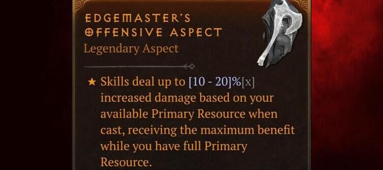 How to Get Diablo 4's Edgemaster's Aspect and Its Stats | GameWatcher