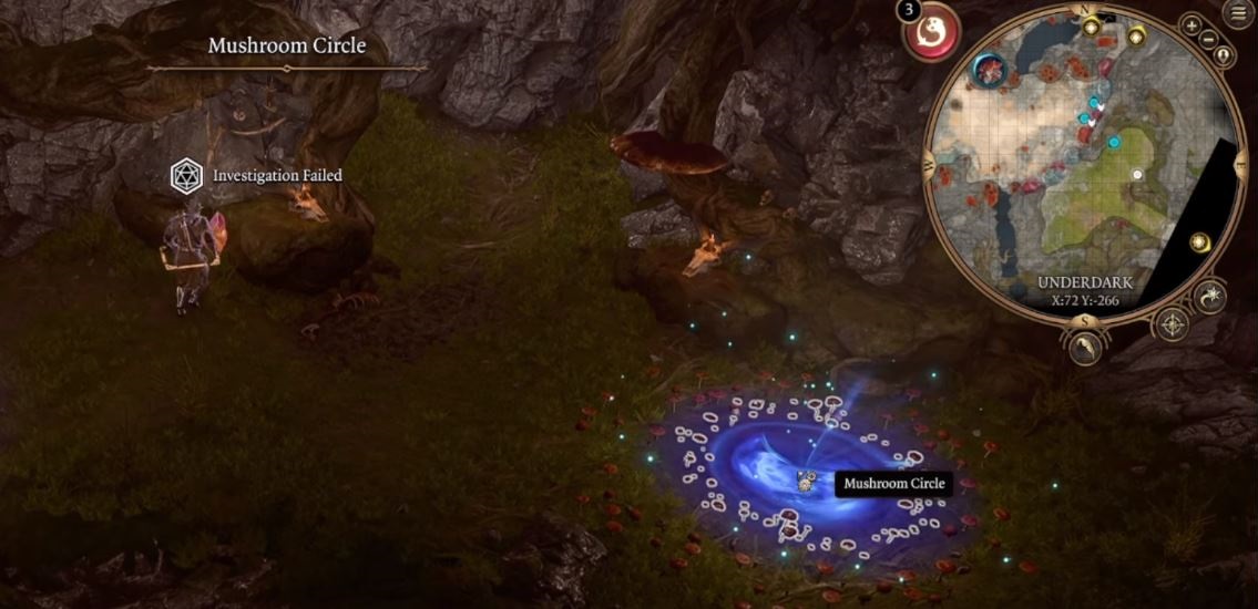 Baldur’s Gate 3 Mushroom Circle Underdark Guide | GameWatcher