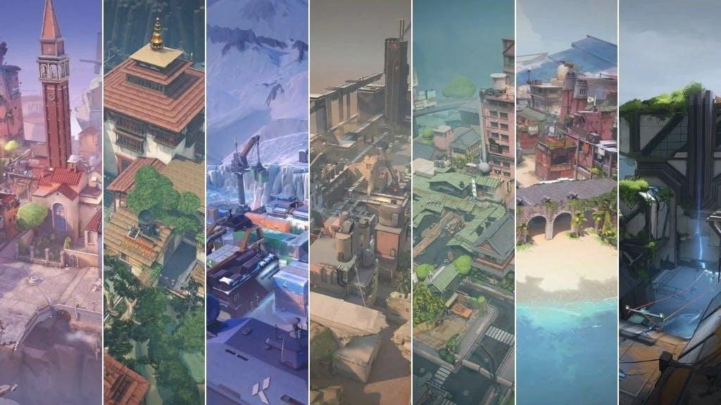 The Complete List of Valorant Maps Names (2025 Rotation | GameWatcher