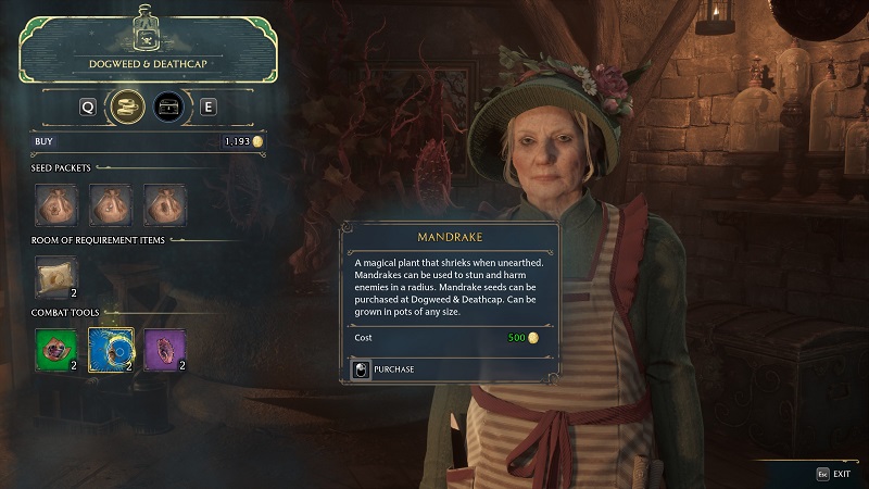 Hogwarts Legacy Mandrake Locations - How to Find or Grow | GameWatcher