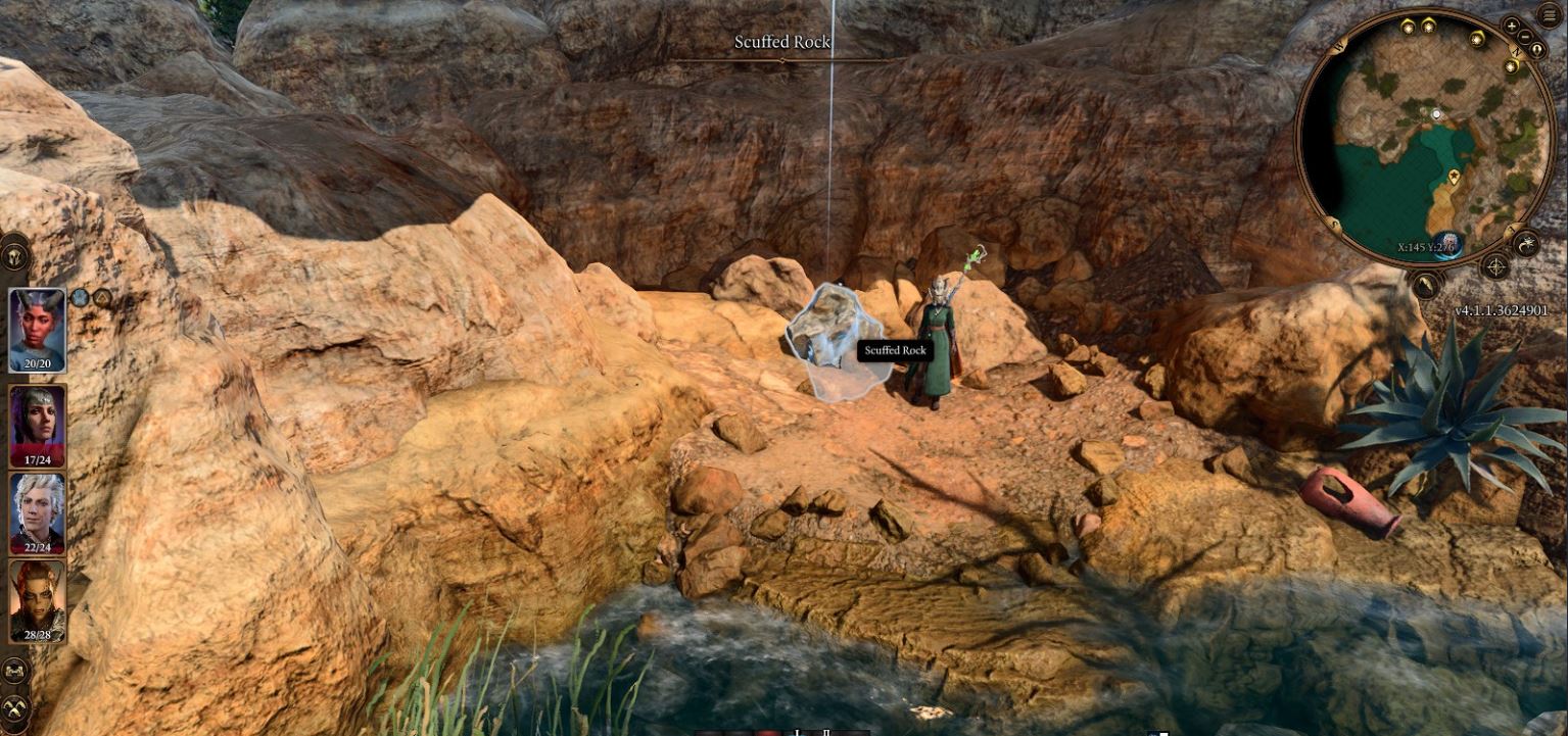 How to Move the Scuffed Rock in Baldur’s Gate 3 | GameWatcher