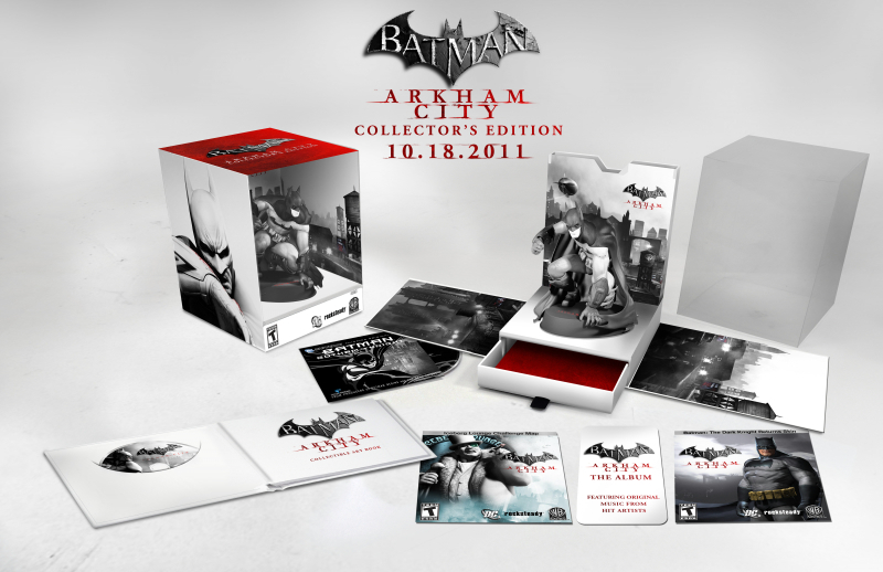 Batman: Arkham City CE bundle officially revealed | GameWatcher