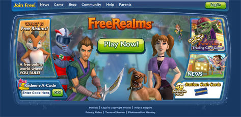Free Realms hits 1m users, MMO reaches milestone after | GameWatcher