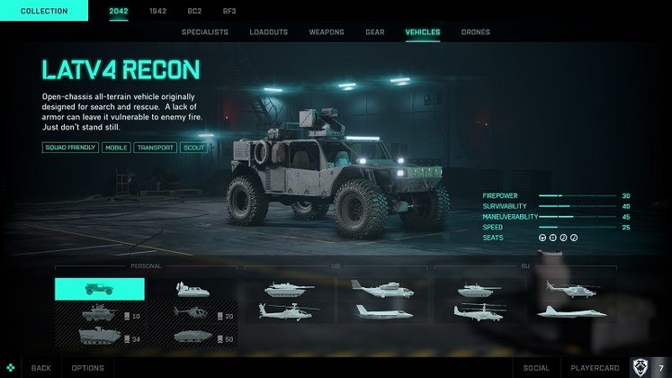 Battlefield 2042 Vehicle List - Every Playable Vehicle | GameWatcher