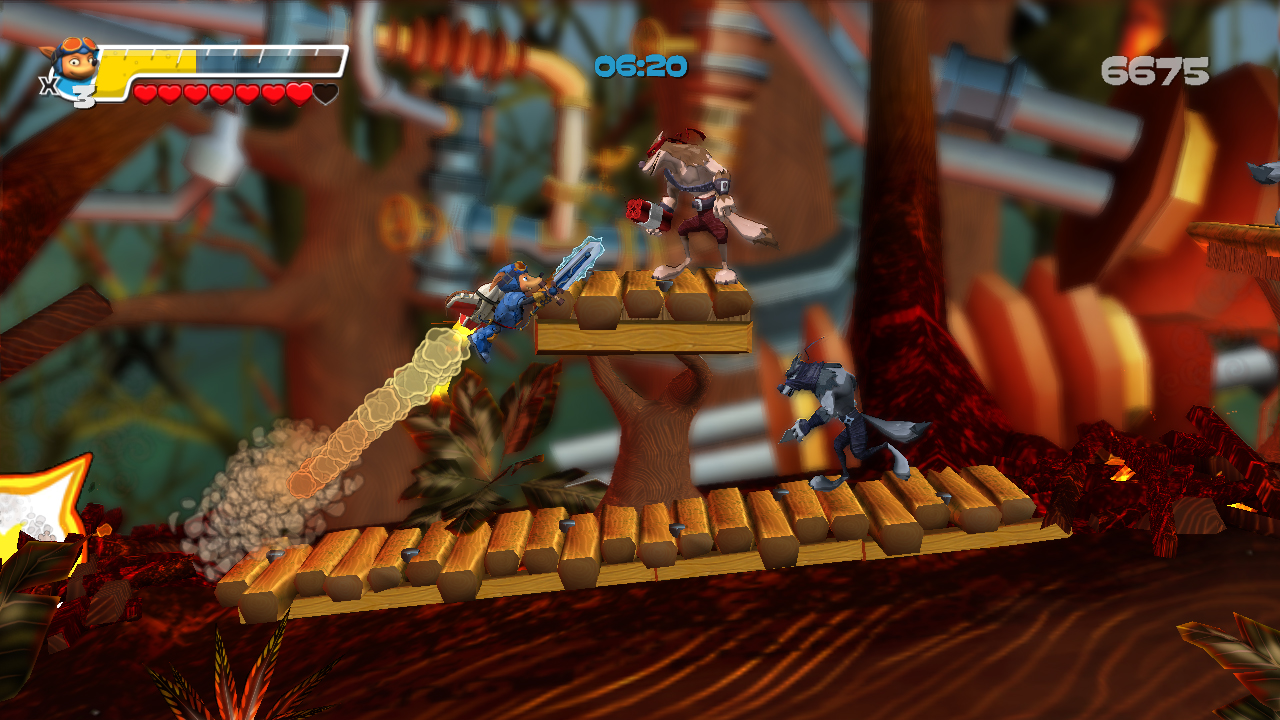 Konami revive Rocket Knight, "alluring" remake for XBLA | GameWatcher