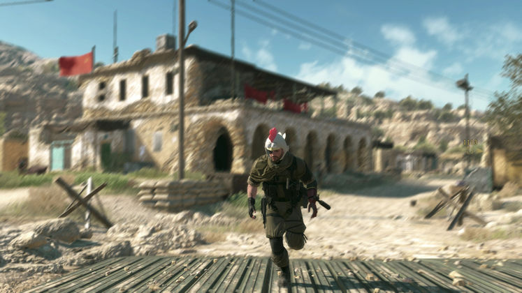 Konami explains chicken hat in Metal Gear Solid 5, wear | GameWatcher