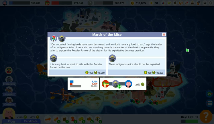 Political Animals PC Preview | GameWatcher