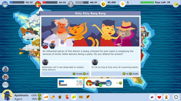 Political Animals PC Preview | GameWatcher