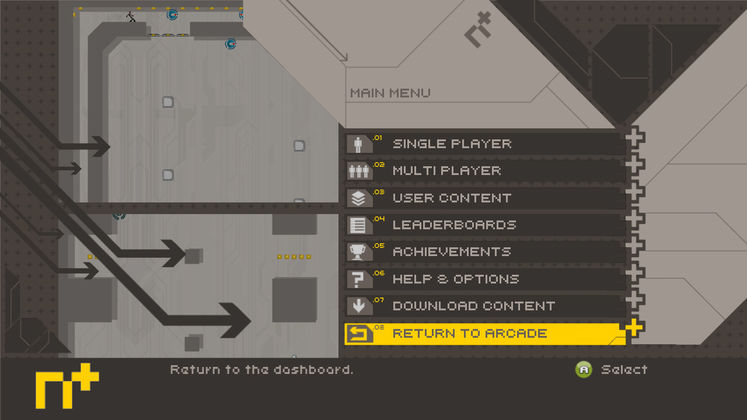 N+ launches on Xbox Live Arcade this Wednesday | GameWatcher