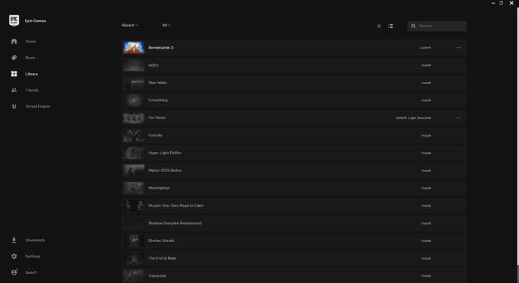 Epic Games Store Update adds Library List View | GameWatcher