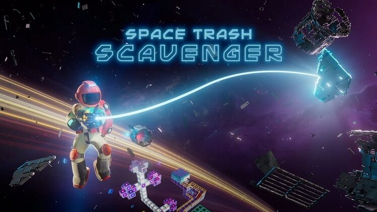 Survival Base Builder Game Space Trash Scavenger Enters | GameWatcher