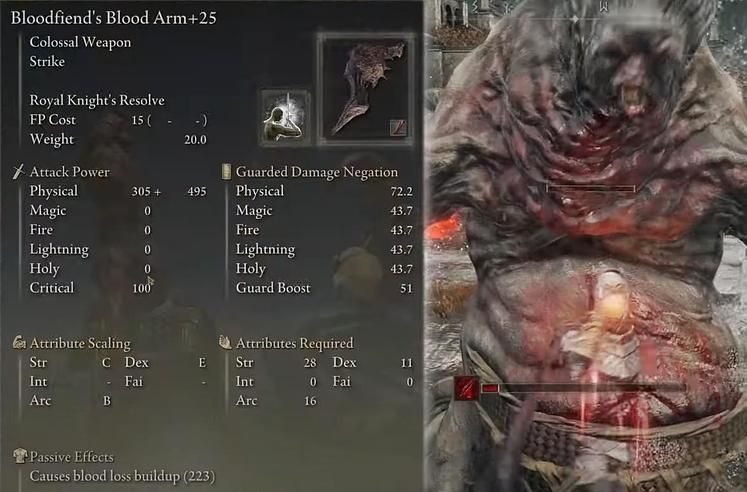 Elden Ring DLC Bloodfiend's Blood Arm Build Guide - | GameWatcher