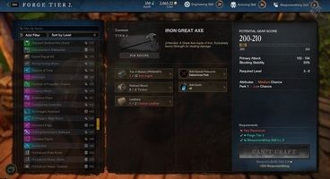 New World Crafting Recipes - How to Unlock | GameWatcher