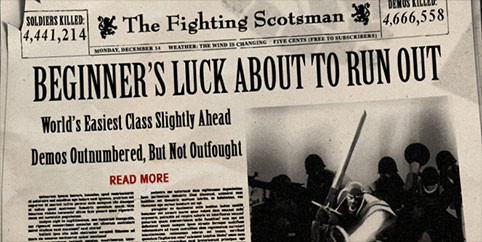 Demoman receives Claymore in Team Fortress 2 | GameWatcher