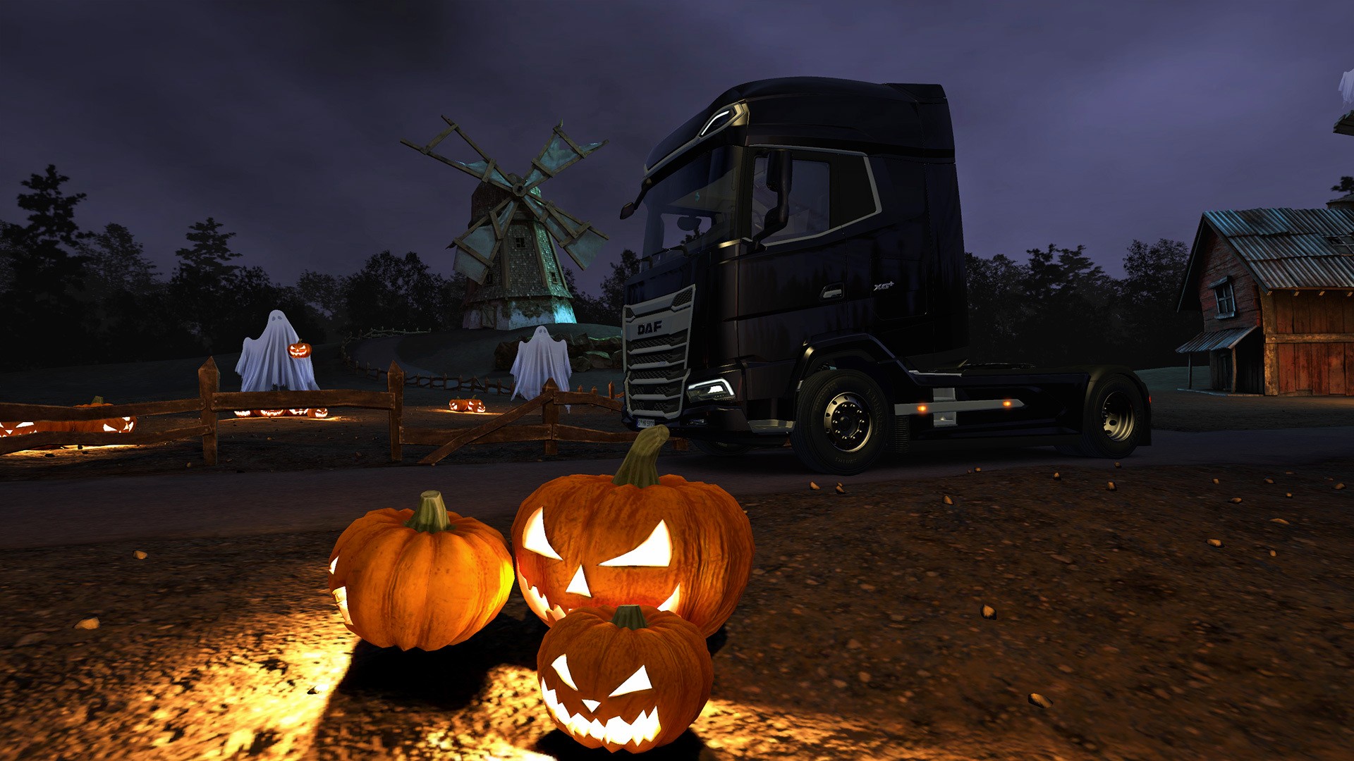 Euro Truck Simulator 2 Delivers a Happy Halloween With | GameWatcher