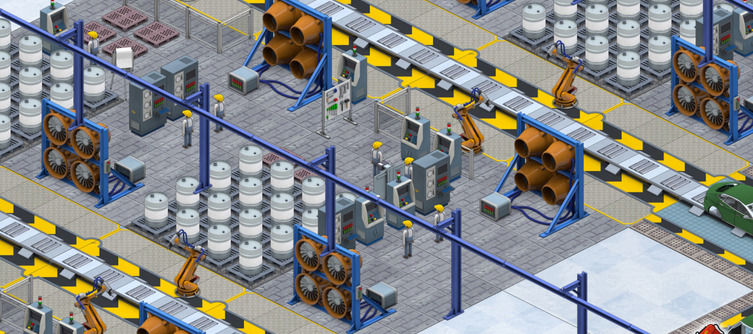 Production Line Gets First Look In New Video | GameWatcher