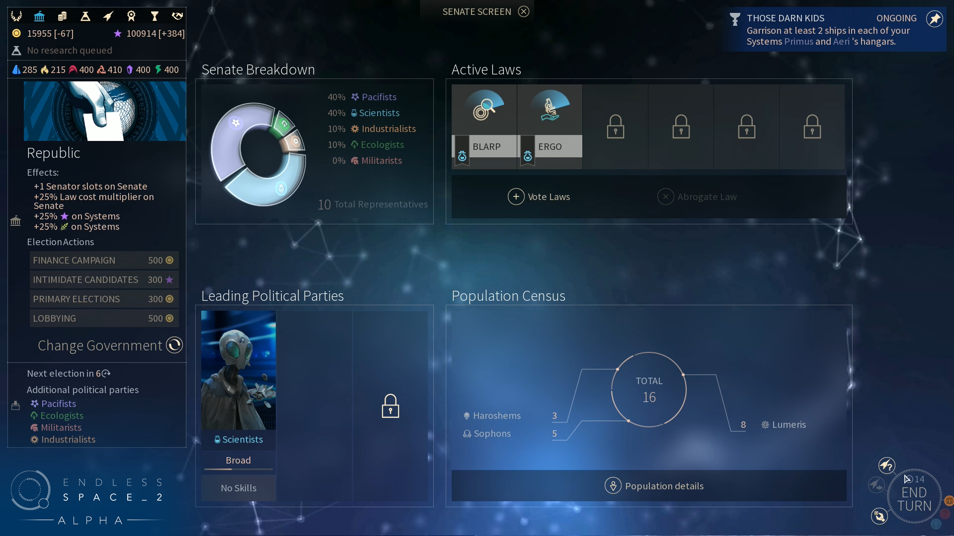 Endless Space 2 reveals Lumeris faction, Early Access | GameWatcher