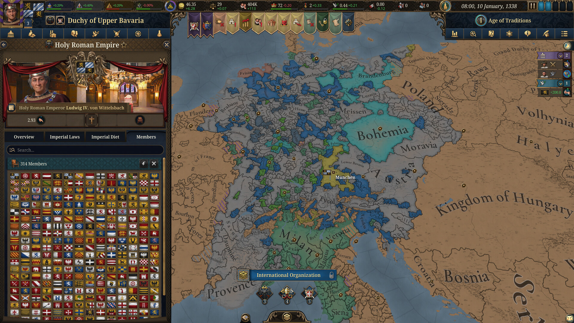 Europa Universalis 5's Hotfix 1.0.6 Reverts Trade | GameWatcher