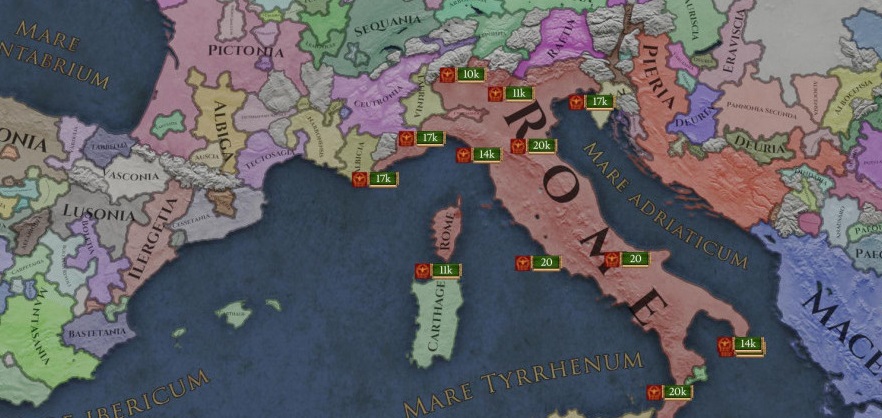 Imperator: Rome Aggressive Expansion - How to get new | GameWatcher