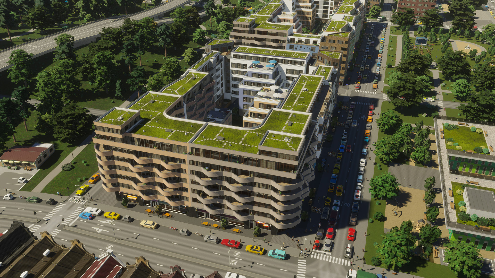 Cities: Skylines 2's Urban Promenades and Modern | GameWatcher
