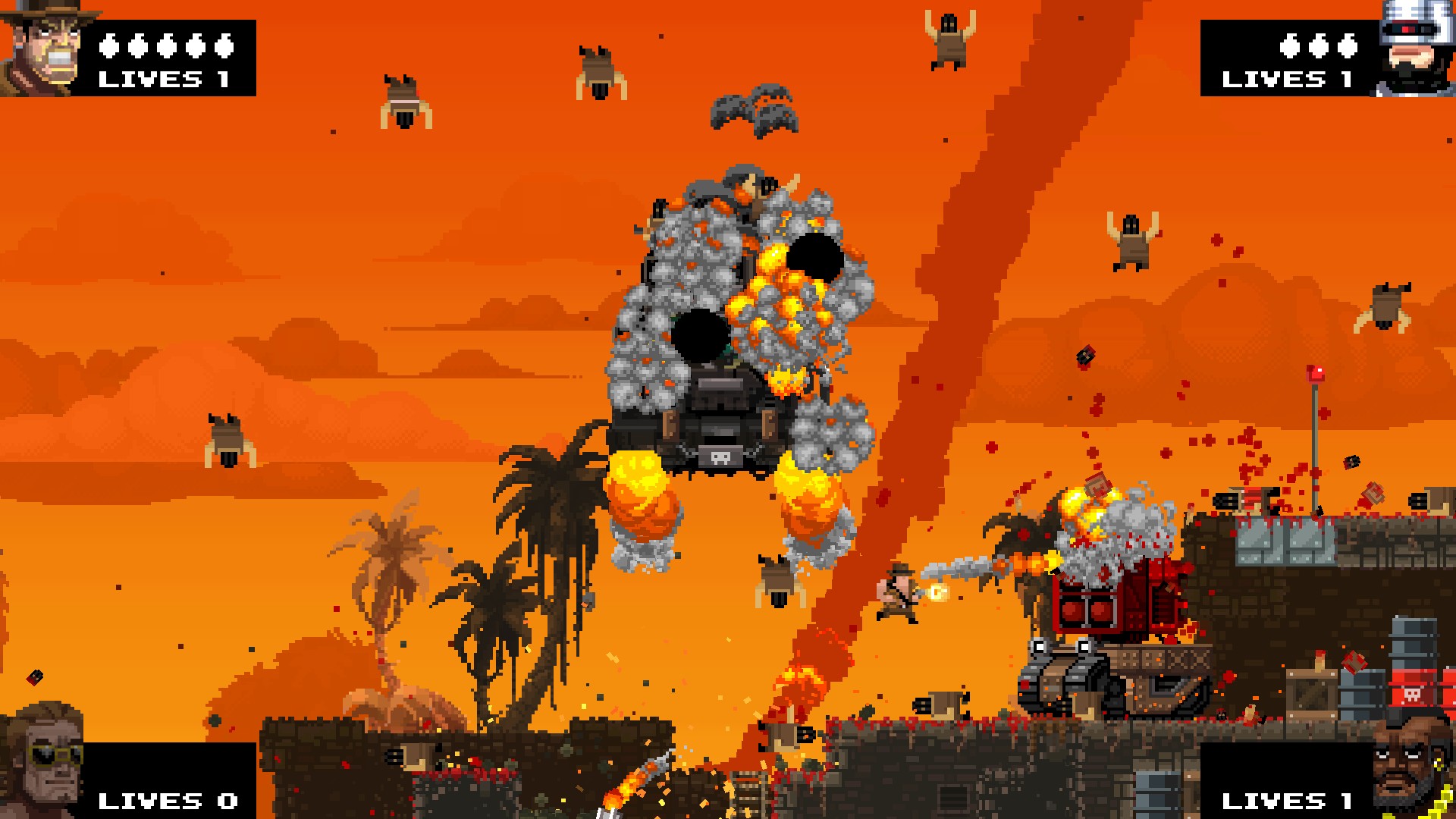 Broforce out now on Steam Early Access, adds first | GameWatcher