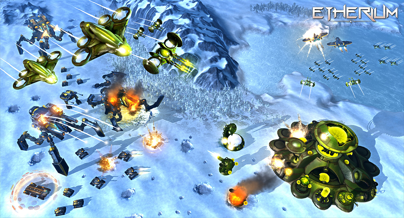 Four-minute gameplay trailer for Etherium released | GameWatcher