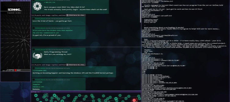 Hardcore hacking sim Hacknet is out now on Steam | GameWatcher