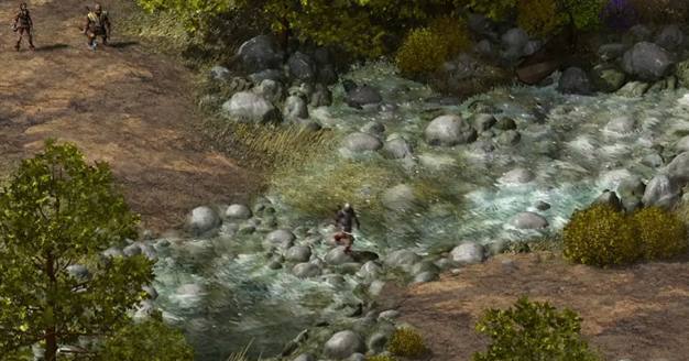 Project Eternity gets first in-game video, Obsidian | GameWatcher