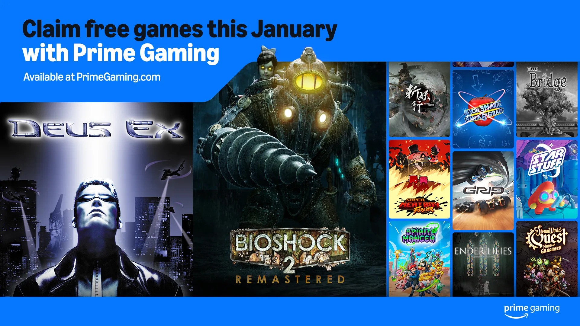 Amazon Prime Games List February 2025 | GameWatcher