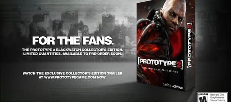 Prototype 2 Blackwatch Collector's Edition revealed | GameWatcher