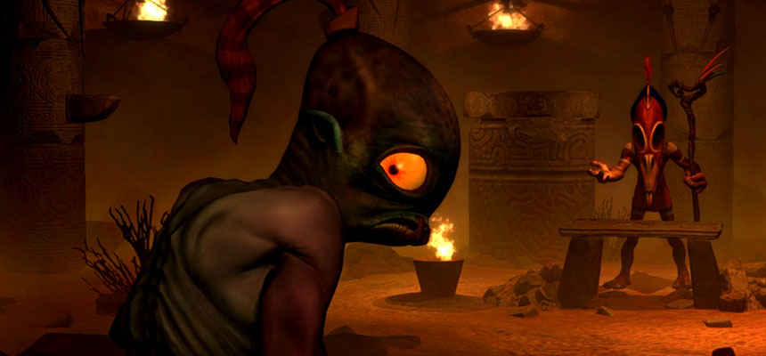Watch nine minutes of gameplay from Oddworld: New 'n' | GameWatcher