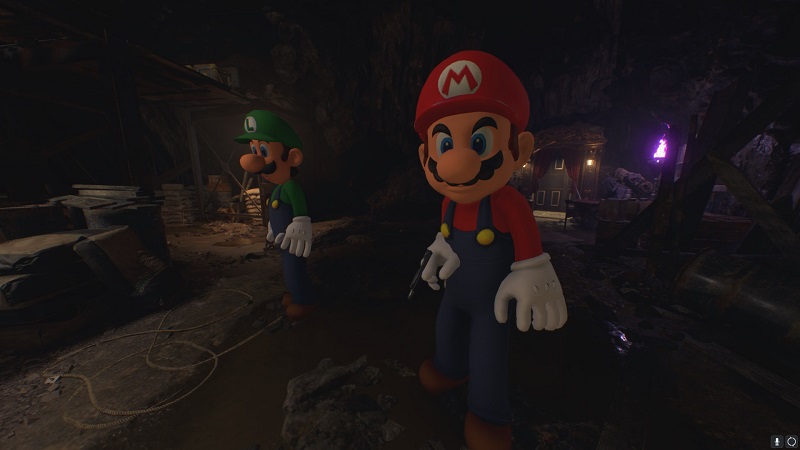 This Resident Evil 4 Remake Mod Sees Mario and Luigi | GameWatcher