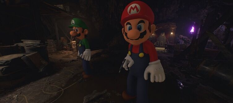 This Resident Evil 4 Remake Mod Sees Mario and Luigi | GameWatcher