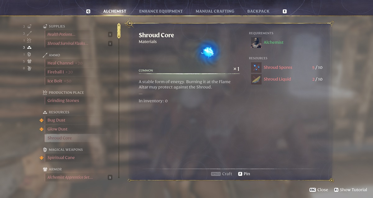 How to find Shroud Cores in Enshrouded | GameWatcher
