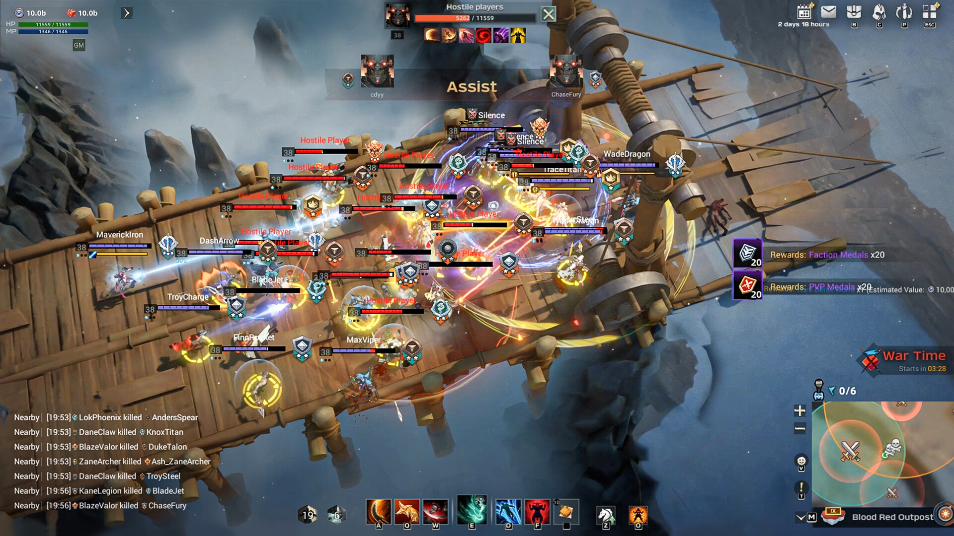 Sci-Fi MMO Warborne Above Ashes Announces Month-Long | GameWatcher