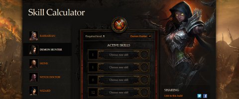 Diablo III skill calculator now live | GameWatcher