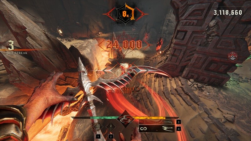 Metal: Hellsinger Weapons - Loadout Choices, Ultimates | GameWatcher