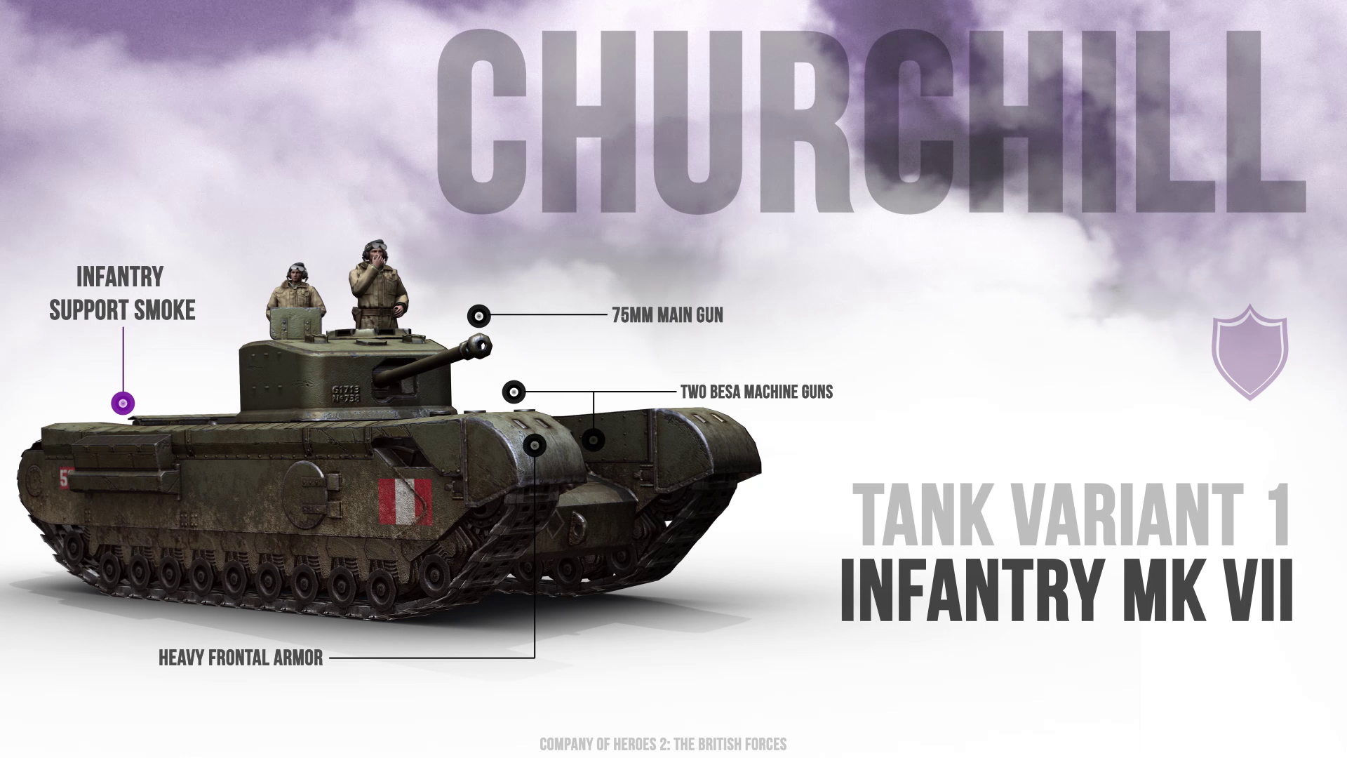Relic introduces the Churchill tank in Company of Heroes | GameWatcher