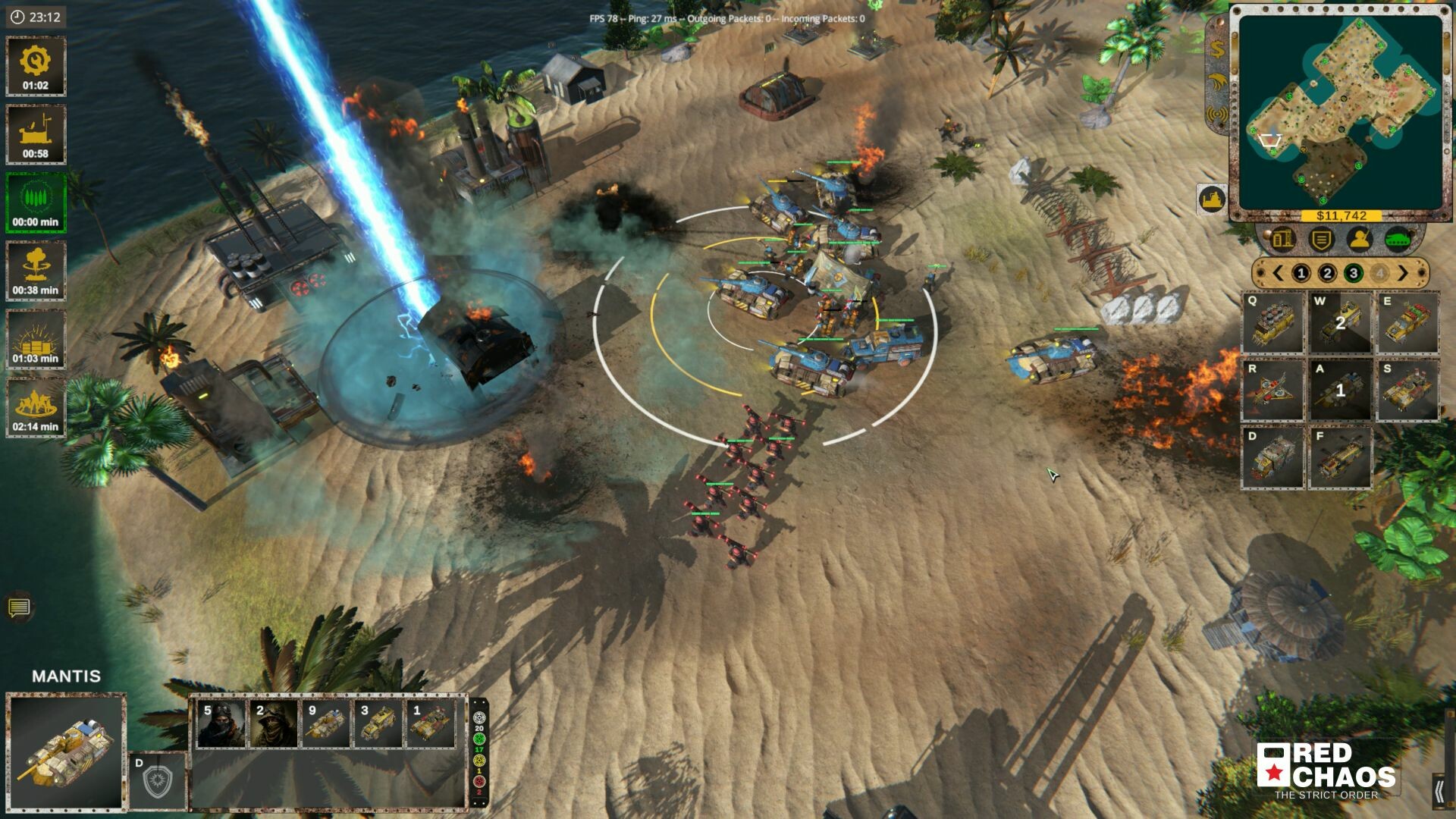 New old-school RTS Red Chaos - The Strict Order launches | GameWatcher