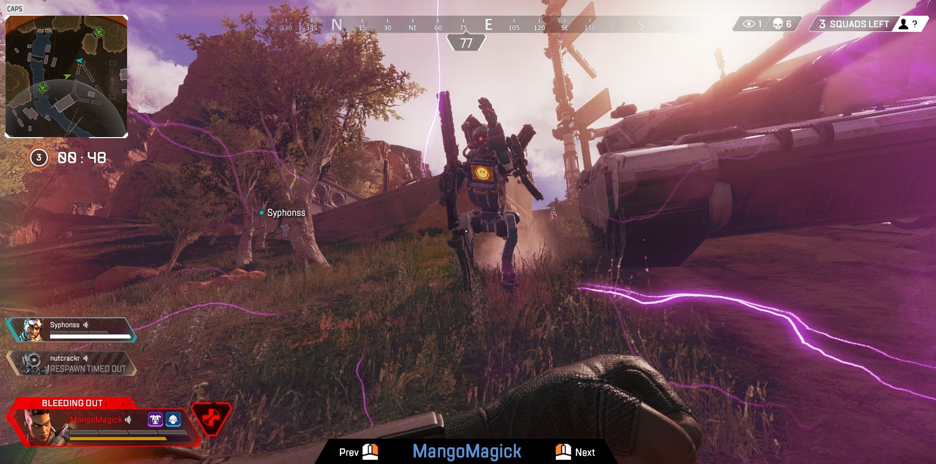 Apex Legends Purple Knockdown Shield - How Much Health | GameWatcher