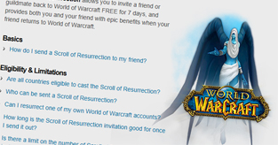 Blizzard's 'Scroll of Resurrection' will now | GameWatcher