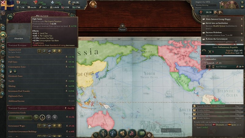 Victoria 3 How to Make Money - Useful Tips | GameWatcher