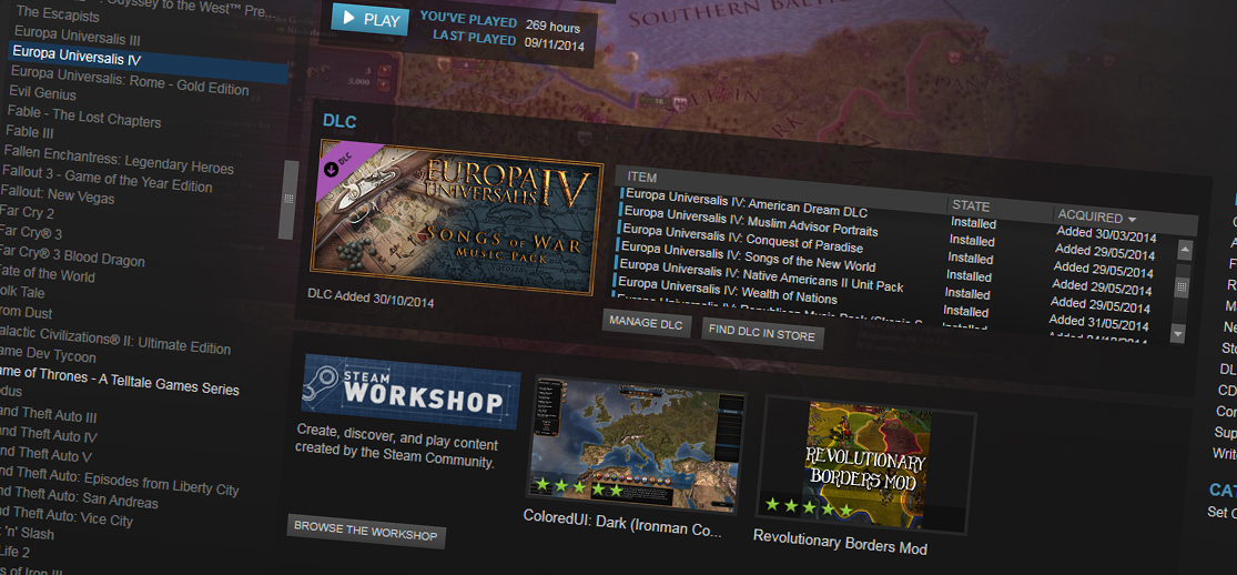 Latest Steam Beta client includes 'DLC management' in | GameWatcher