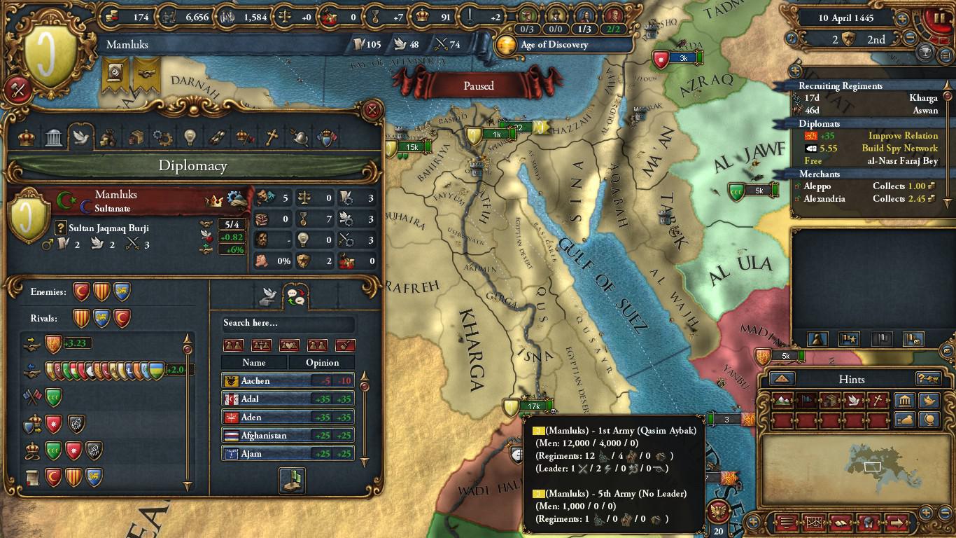 Europa Universalis IV: Cradle of Civilization PC Review | GameWatcher