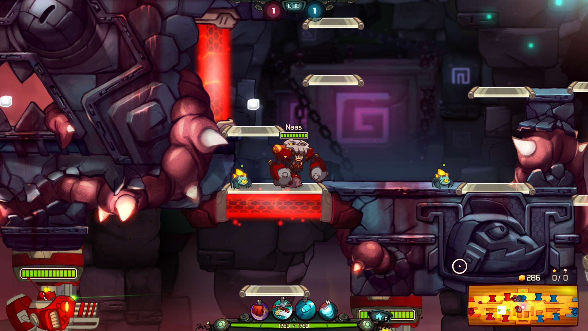 Awesomenauts: Overdrive PC Gallery | GameWatcher